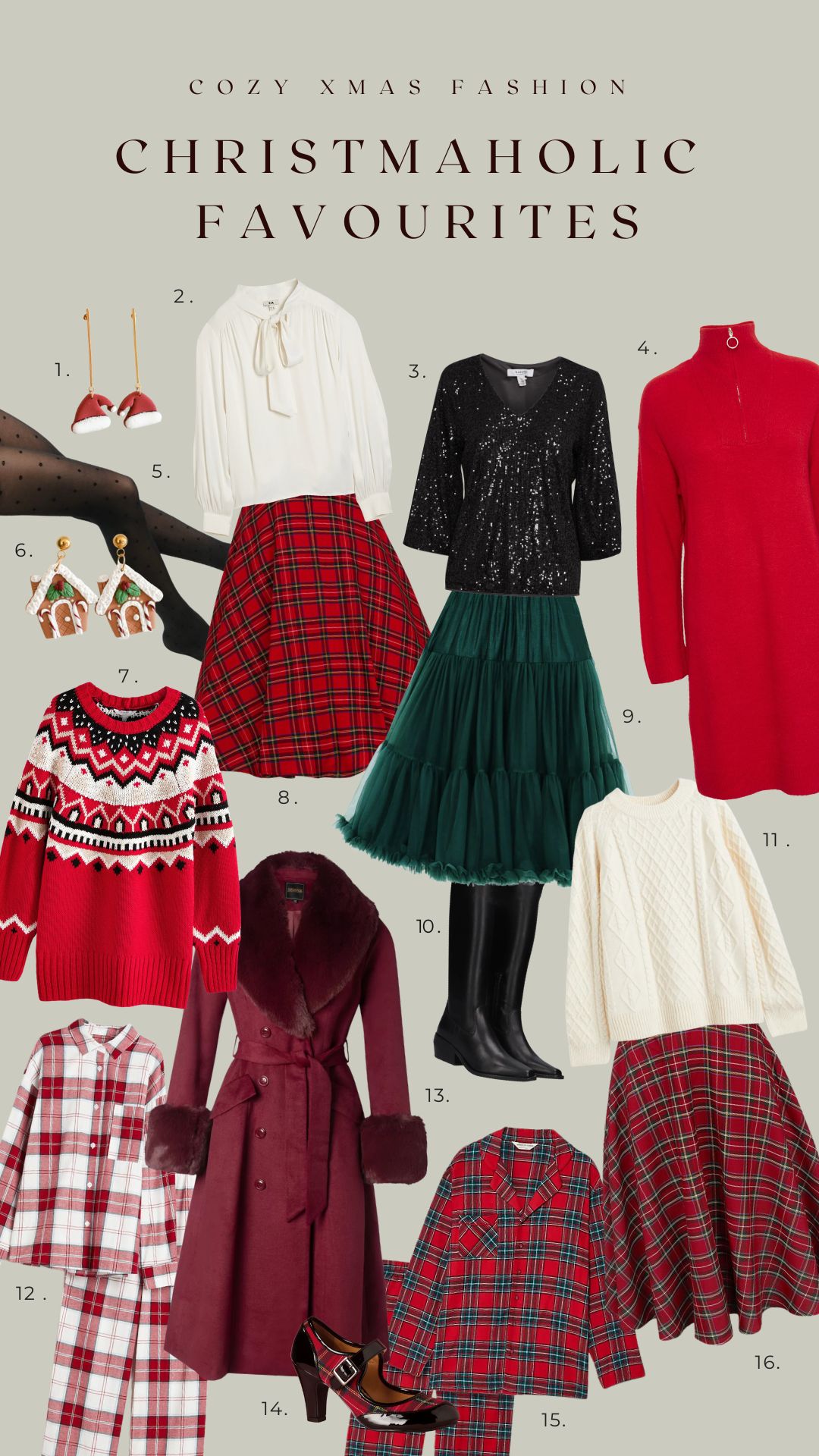 Cozy Christmas outfits voor het kerstseizoen - Christmaholic.nl